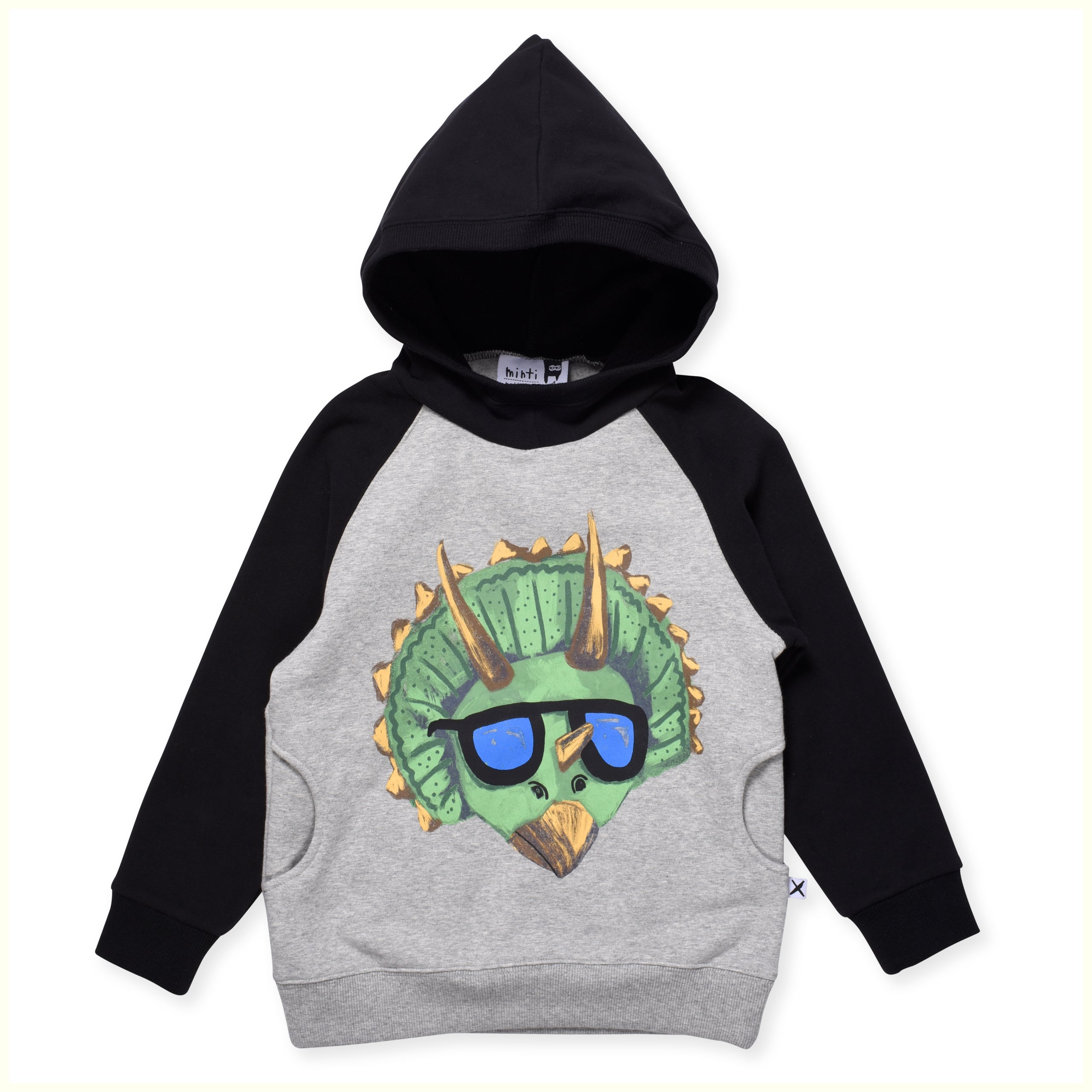 Minti Cool Triceratops Furry Hood Young Guns Society